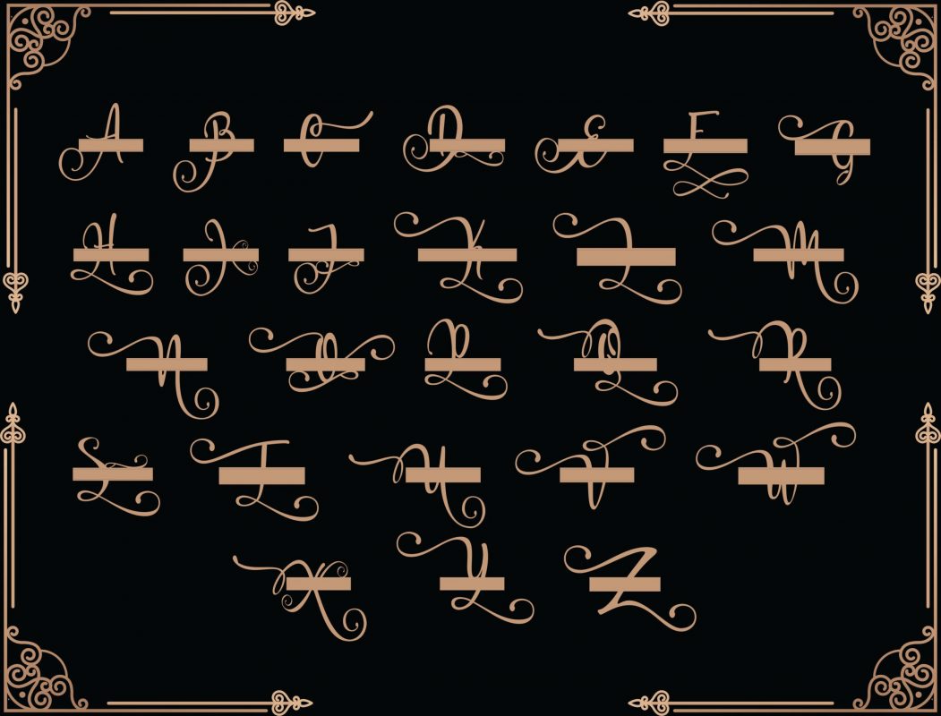 Fancy Curves Monogram – Wrookers